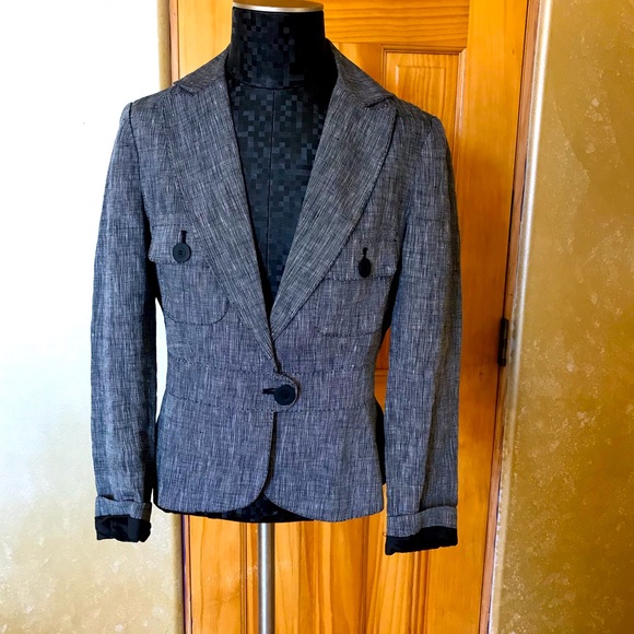 Max Studio | Jackets & Coats | Max Studio Linen Suit Jacket | Poshmark